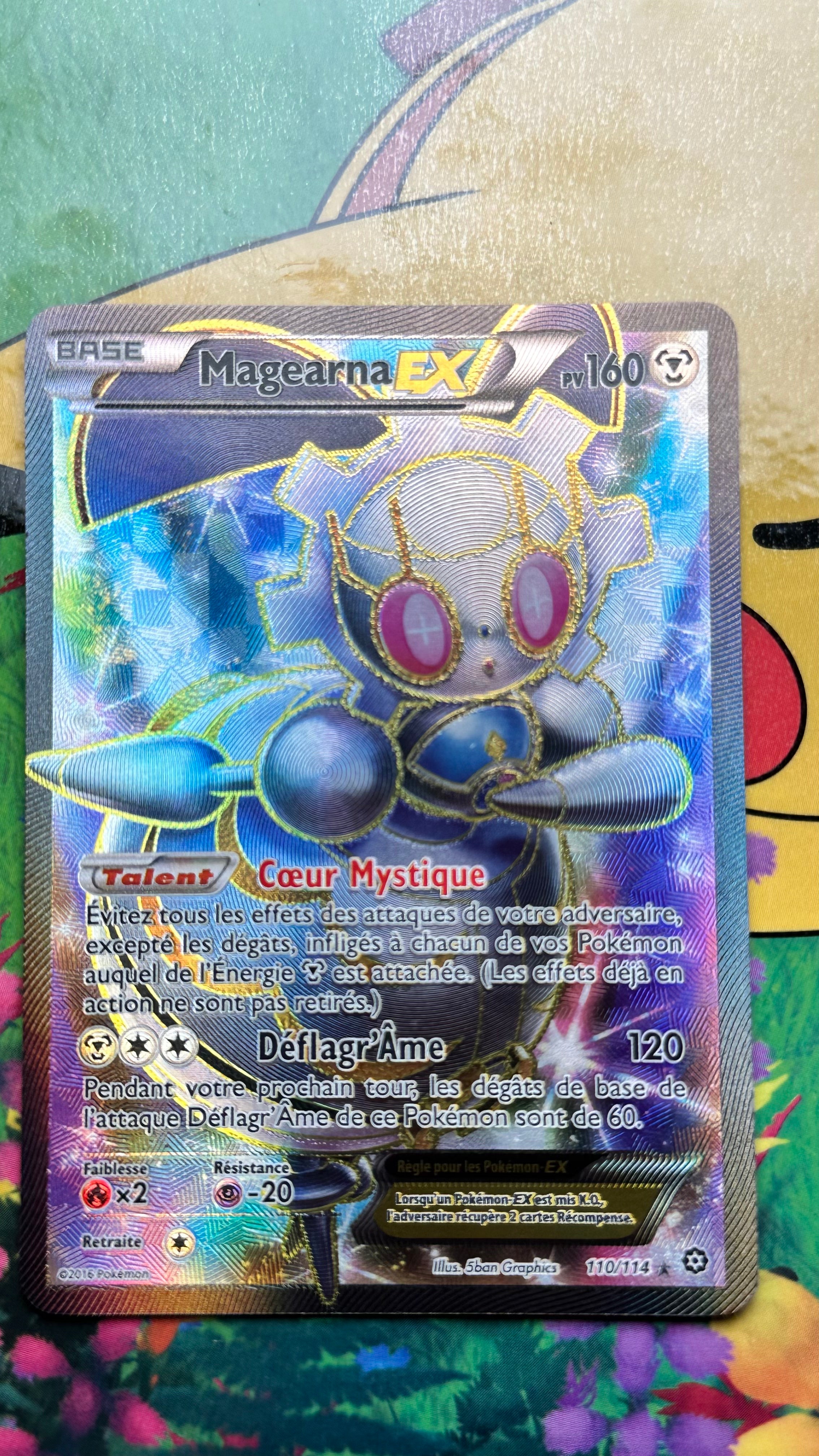 [ Carte ANG ] Magearna EX - 110/114 - Full Art Ultra Rare - 2016 – le ...
